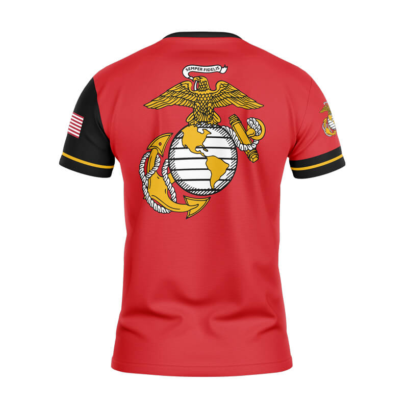 U.S Marine Corps Running Shirt (V4) – Bicycle Booth