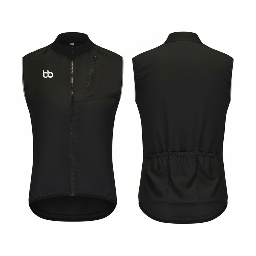 BB Aero Pro-Vent Cycling Gilet - Black – Bicycle Booth