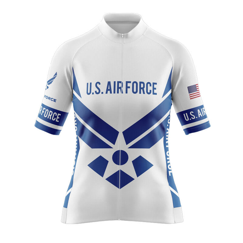 U.S Air Force Aero Jerseys (V1) (White) – Bicycle Booth