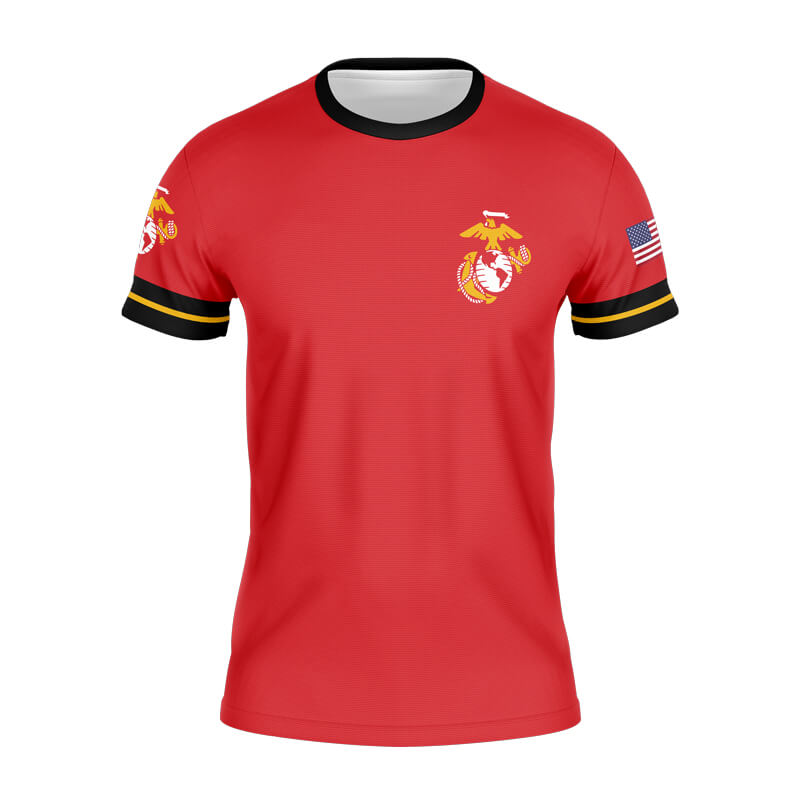 U.S Marine Corps Running Shirt (V2) – Bicycle Booth