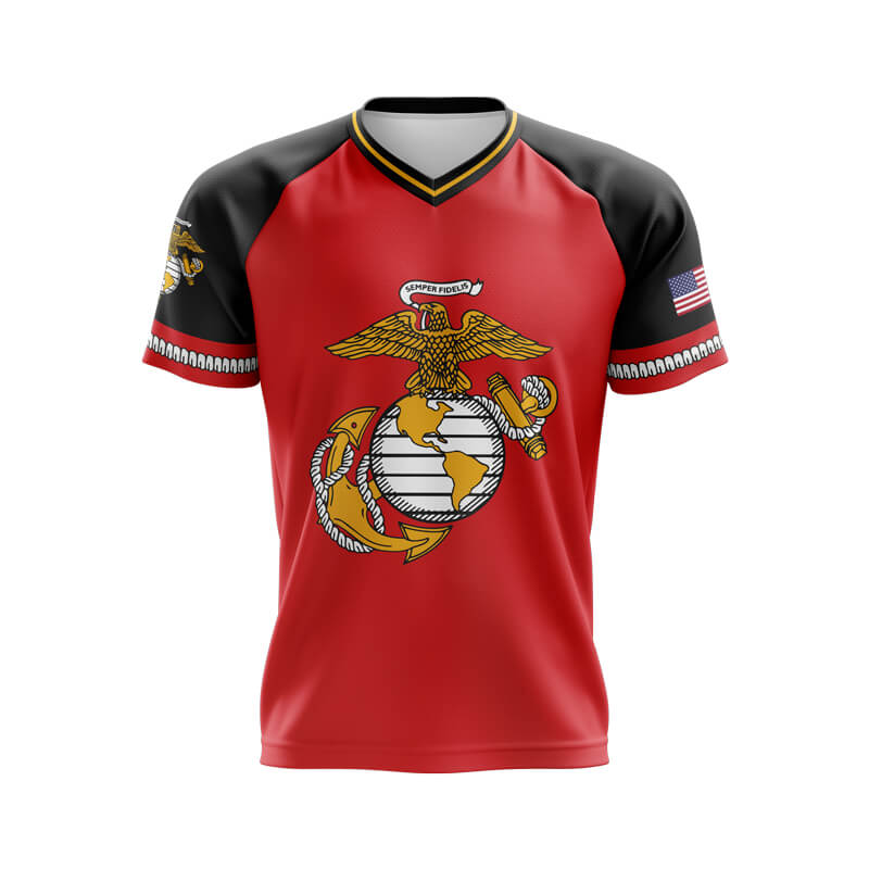 U.S Marine Corps MTB Jersey (V3) – Bicycle Booth