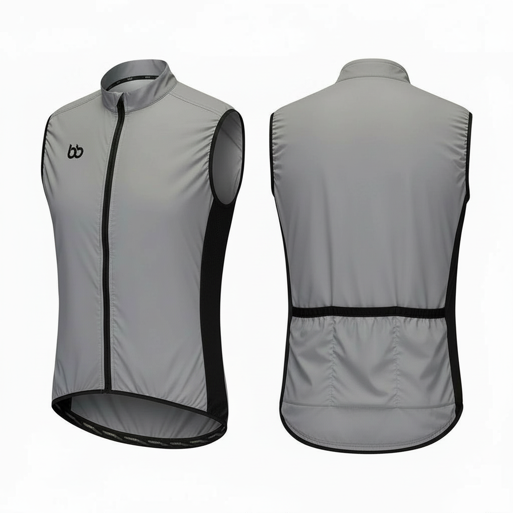 BB Aero Pro-Vent Cycling Gilet - Gray – Bicycle Booth