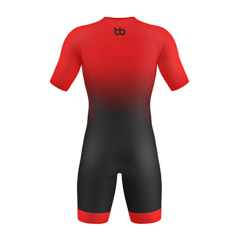 Black to Red Tri-Suit – Bicycle Booth