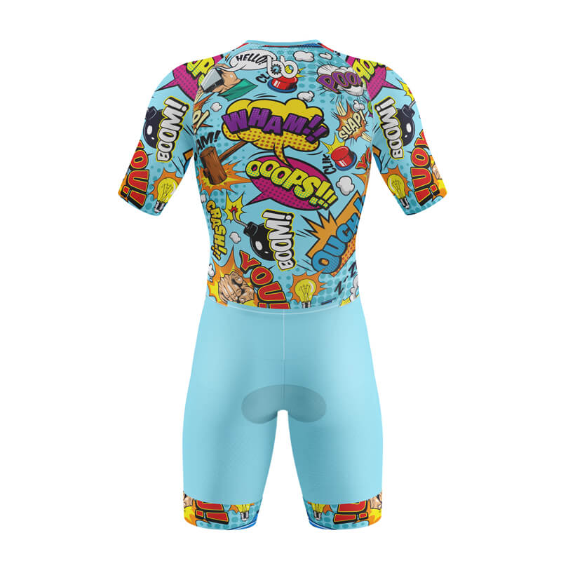 Comics Cycling Tri-Suit (V1) – Bicycle Booth