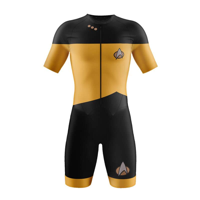 Star Trek Yellow Tri-Suit – Bicycle Booth