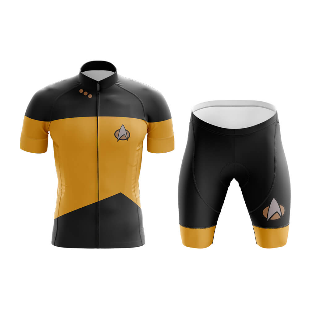 Star Trek Yellow Club Cycling Kit – Bicycle Booth