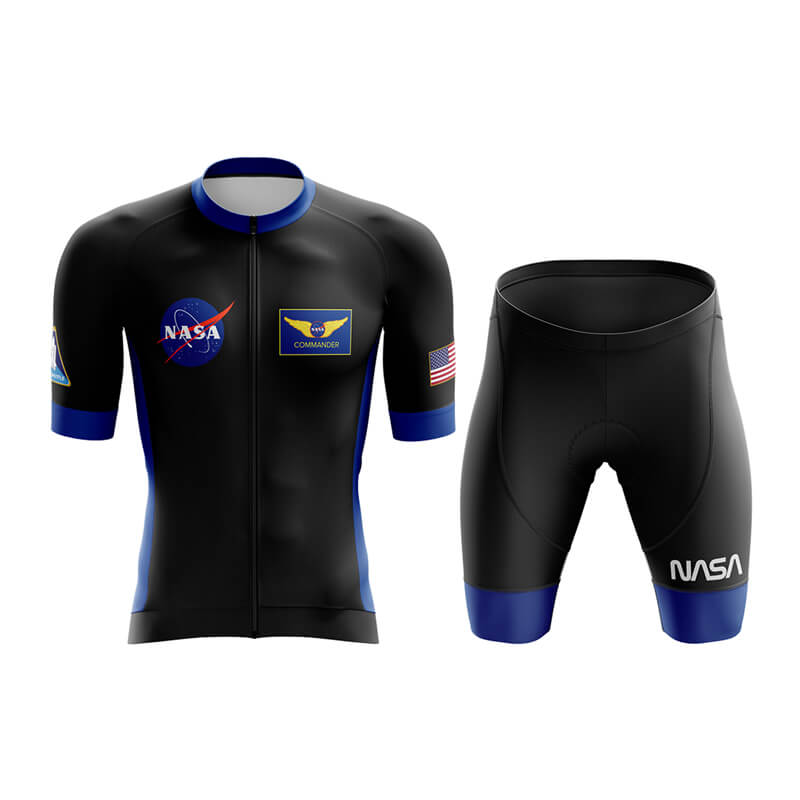 NASA Commander Aero Cycling Kit (Black) – Bicycle Booth
