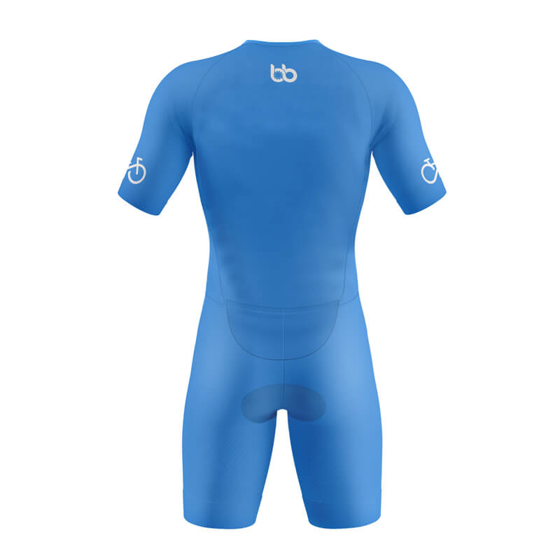 Bike Forever 1.0 Tri-Suit (Blue) – Bicycle Booth