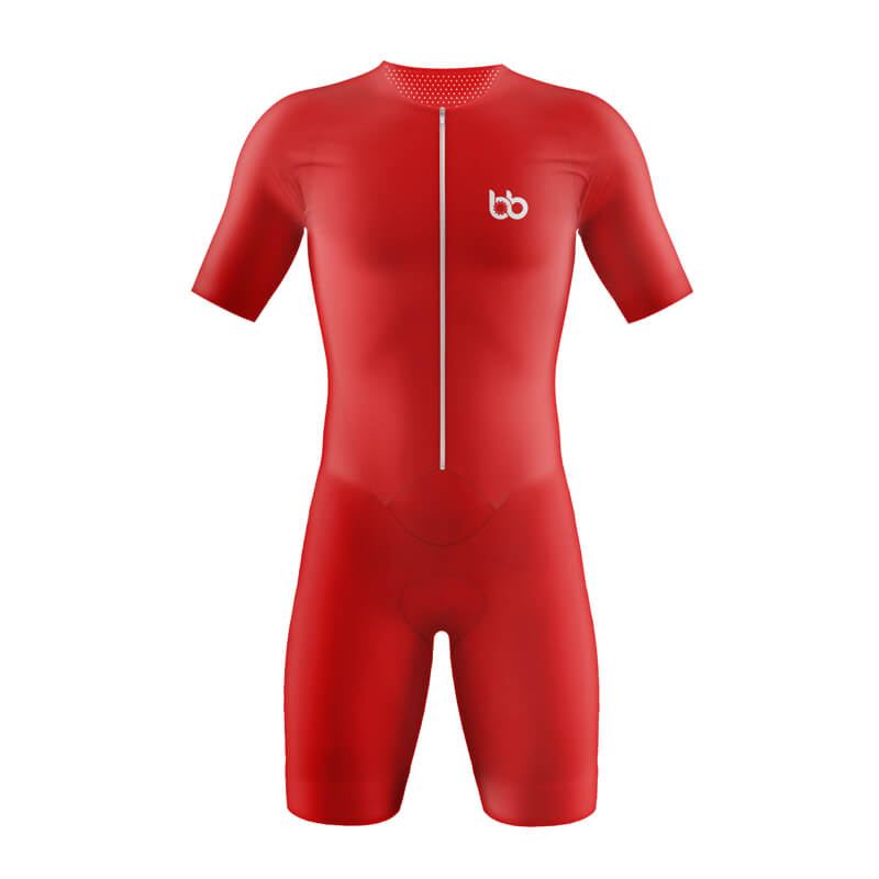 Basic Red Tri-Suit – Bicycle Booth