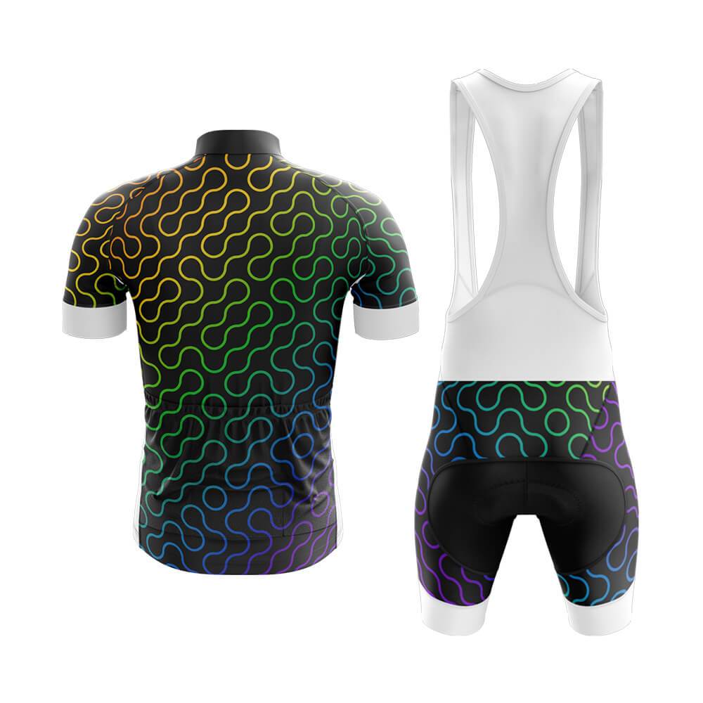 Abstract Rainbow (V8) Club Cycling Kit – Bicycle Booth