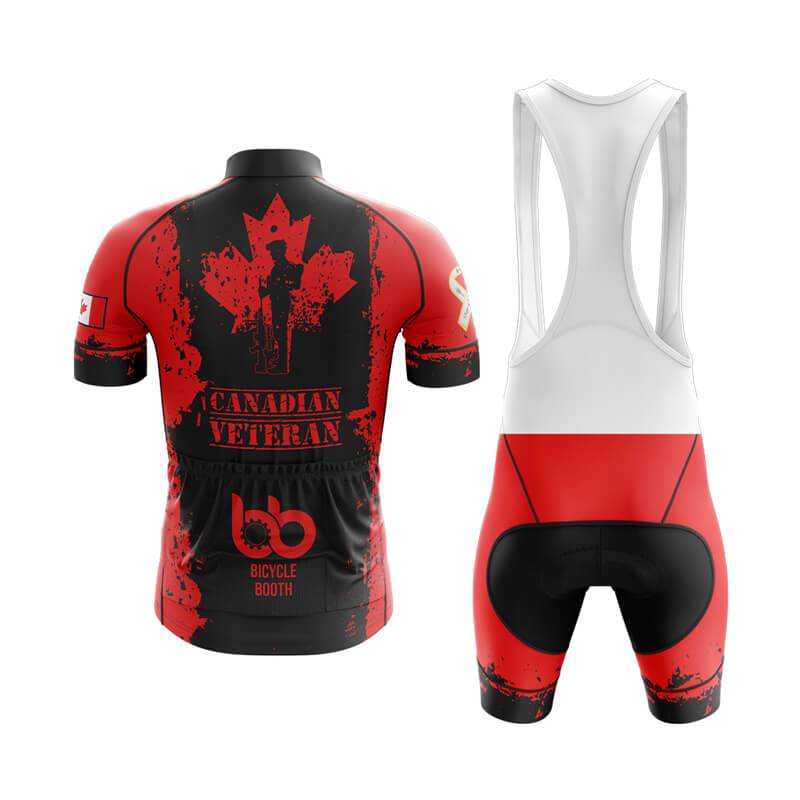 Canadian Veteran (Red) Cycling Gear | Cycling Kits | Cycling jersey ...
