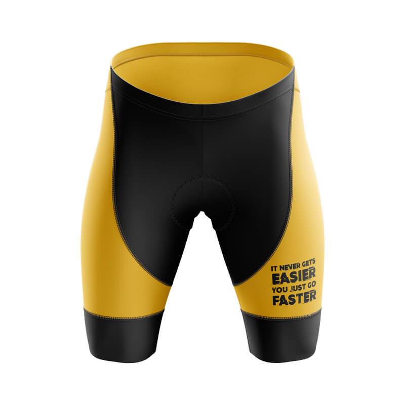 It never gets easier, you just go faster (V2) Shorts & Pants – Bicycle ...
