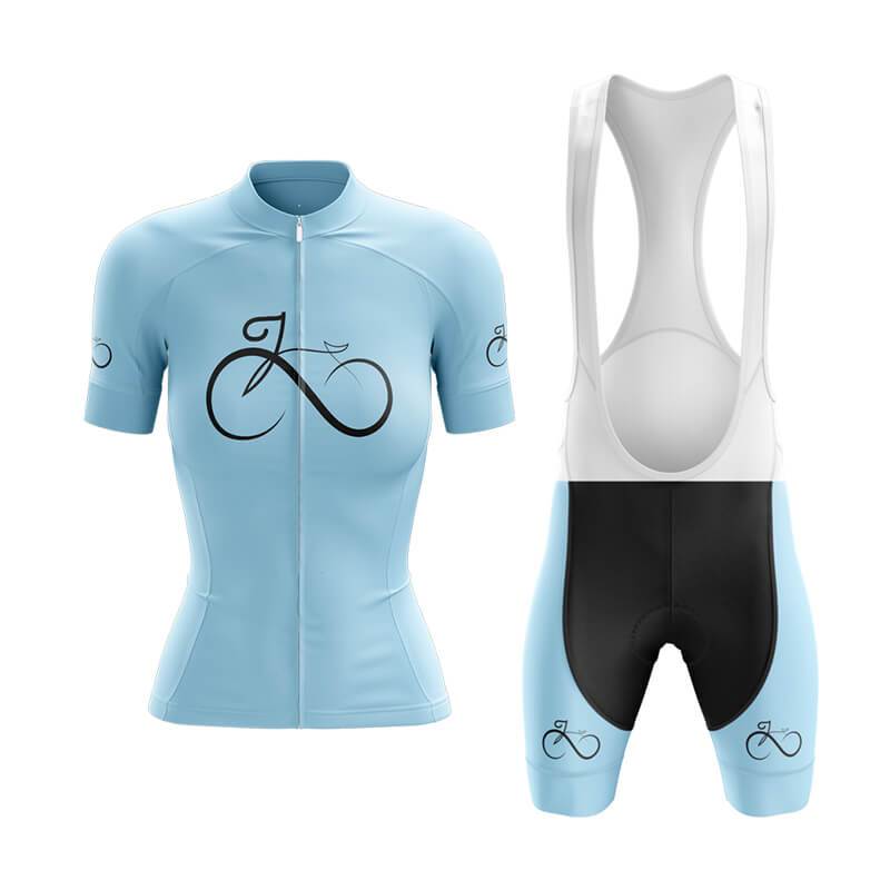 Women’s Bike Forever (Blue) (V1) Club Cycling Kit – Bicycle Booth
