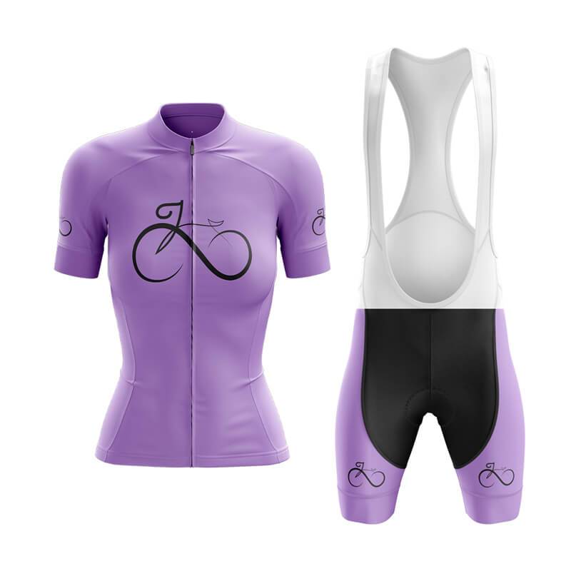 Women’s Bike Forever (Violet) (V1) Club Cycling Kit – Bicycle Booth