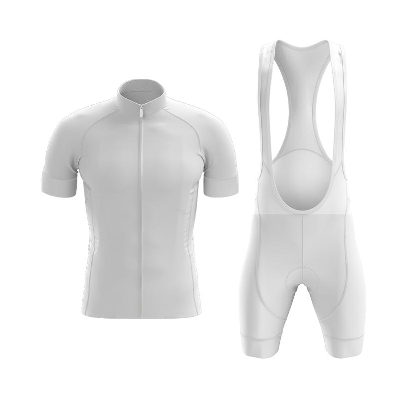 Basic White Club Cycling Kit – Bicycle Booth