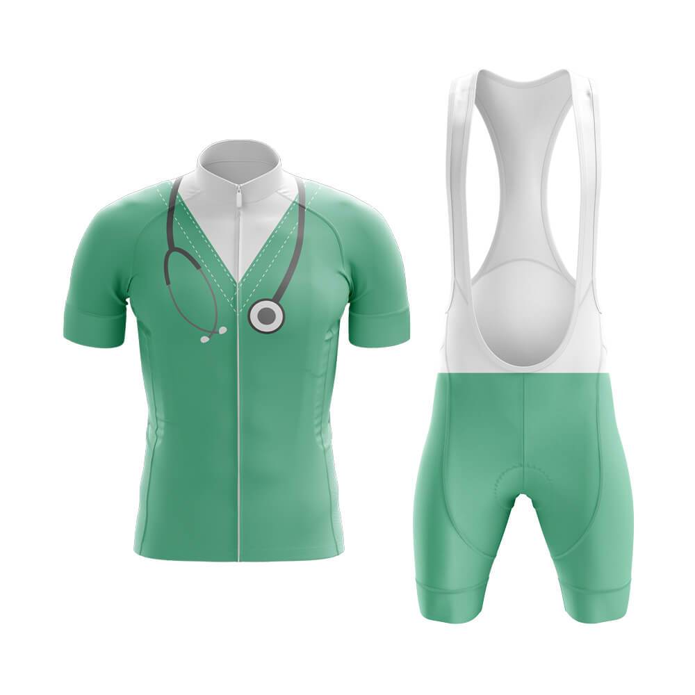 Medical (Green) Club Cycling Kit – Bicycle Booth