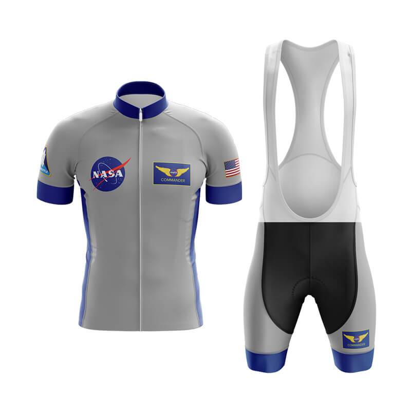 NASA Commander (Grey) Cycling Gear | Cycling Kits | Cycling jersey ...