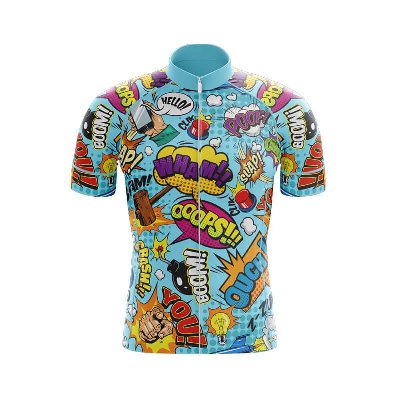 Comics Cycling (V1) jerseys – Bicycle Booth