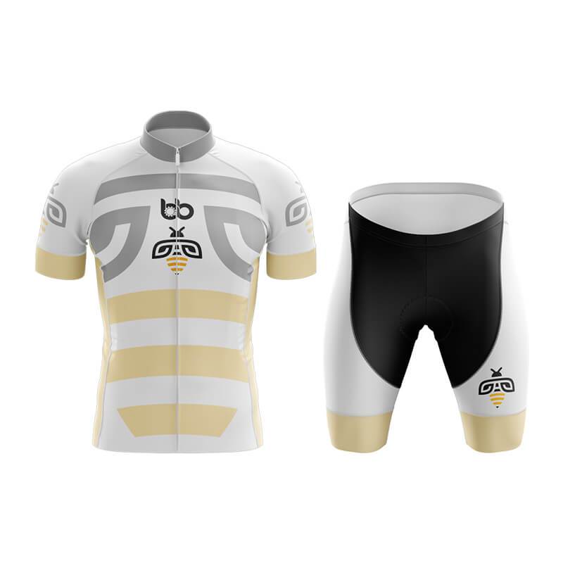 Bee x BB Club Cycling Kit (White) – Bicycle Booth