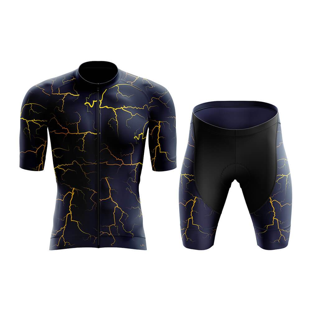 Elemental Lightning (Blue) Aero Cycling Kit – Bicycle Booth