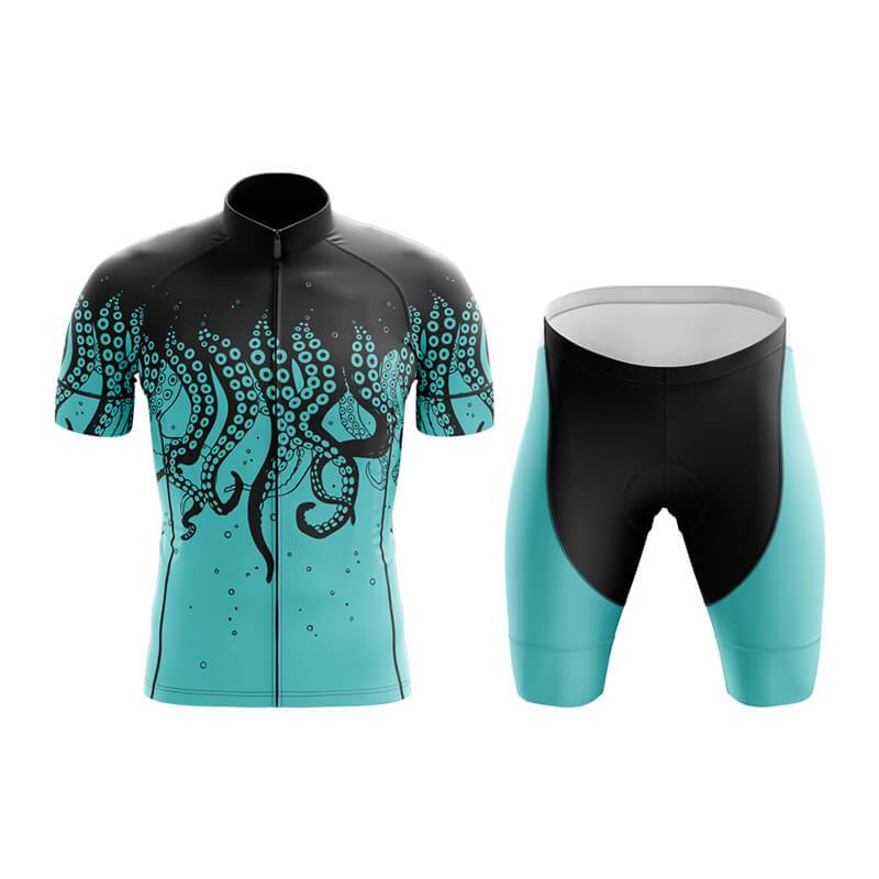 Octopus (V1) (Blue) Club Cycling Kit – Bicycle Booth