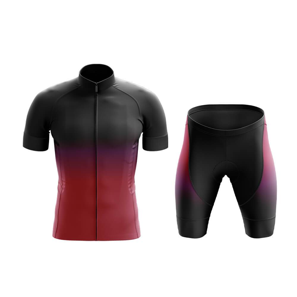 Red-Dark Violet Gradient Club Cycling Kit – Bicycle Booth