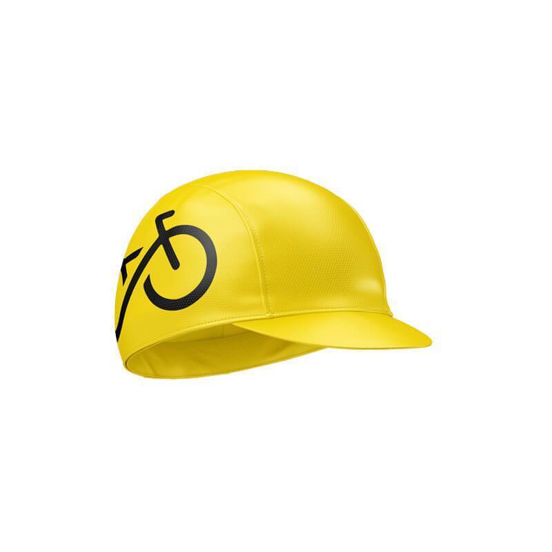 Bike Forever Cycling Cap (Yellow) – Bicycle Booth