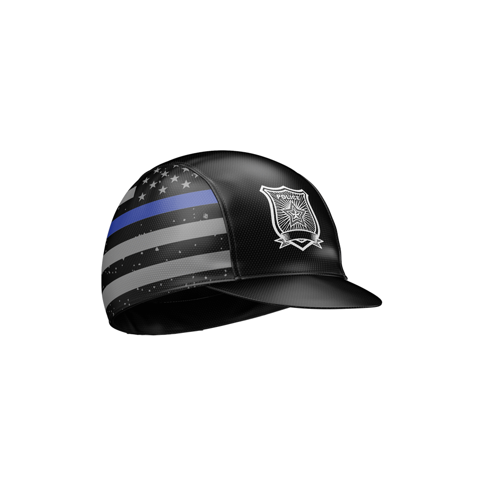 Thin Blue Line Cycling Cap – Bicycle Booth