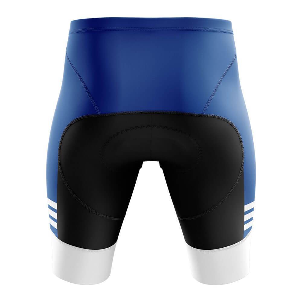 Padded Thin Blue Line Shorts and Bib – Bicycle Booth