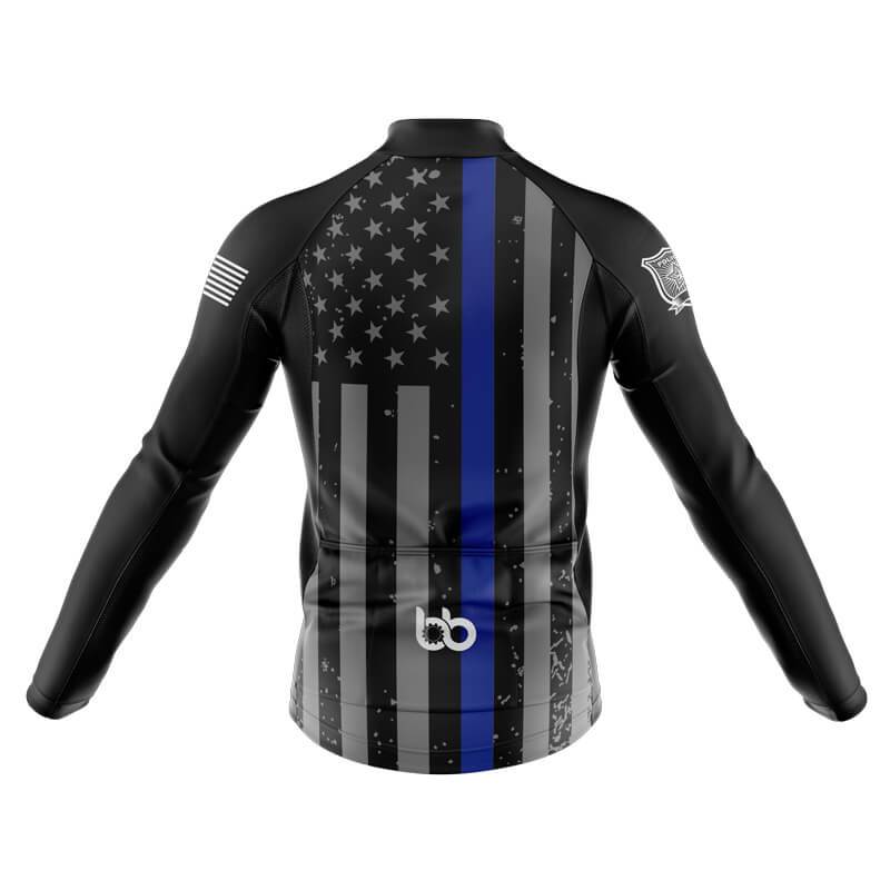 Buy Tactical Thin Blue Line Long Sleeve Jersey – Bicycle Booth