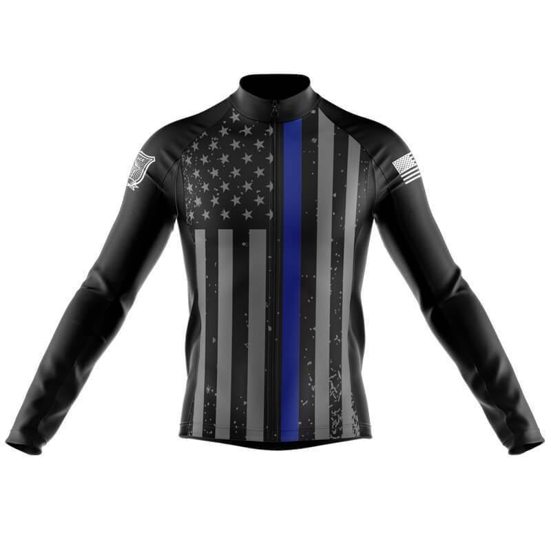 Buy Tactical Thin Blue Line Long Sleeve Jersey – Bicycle Booth
