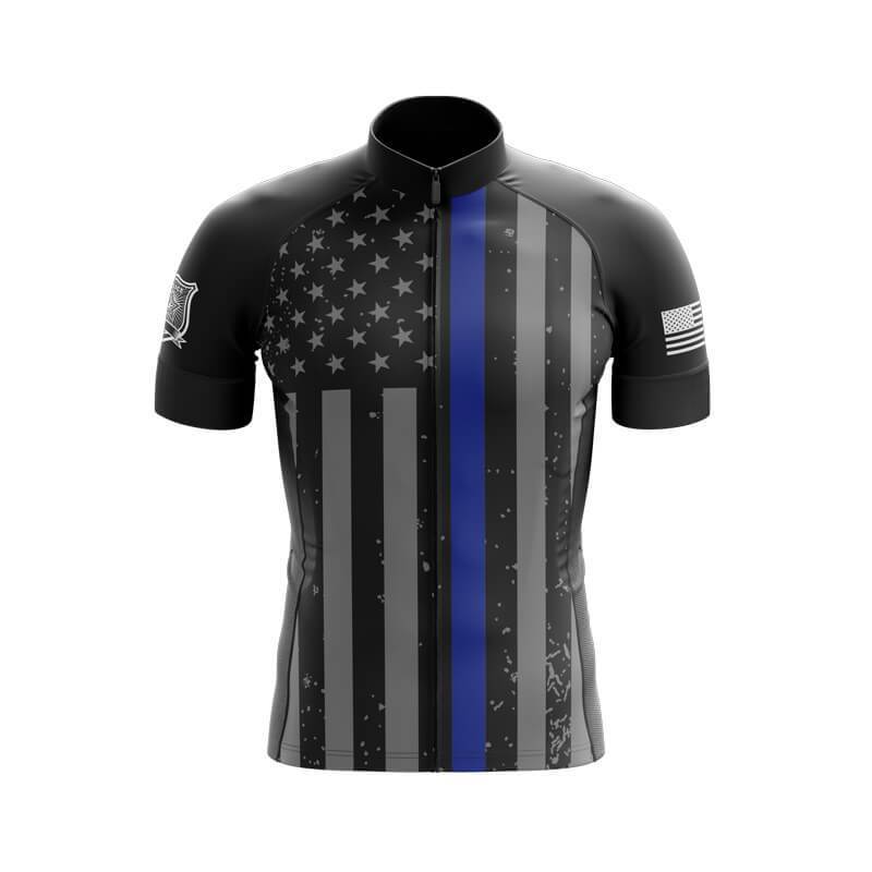 Tactical Thin Blue Line Jersey – Bicycle Booth
