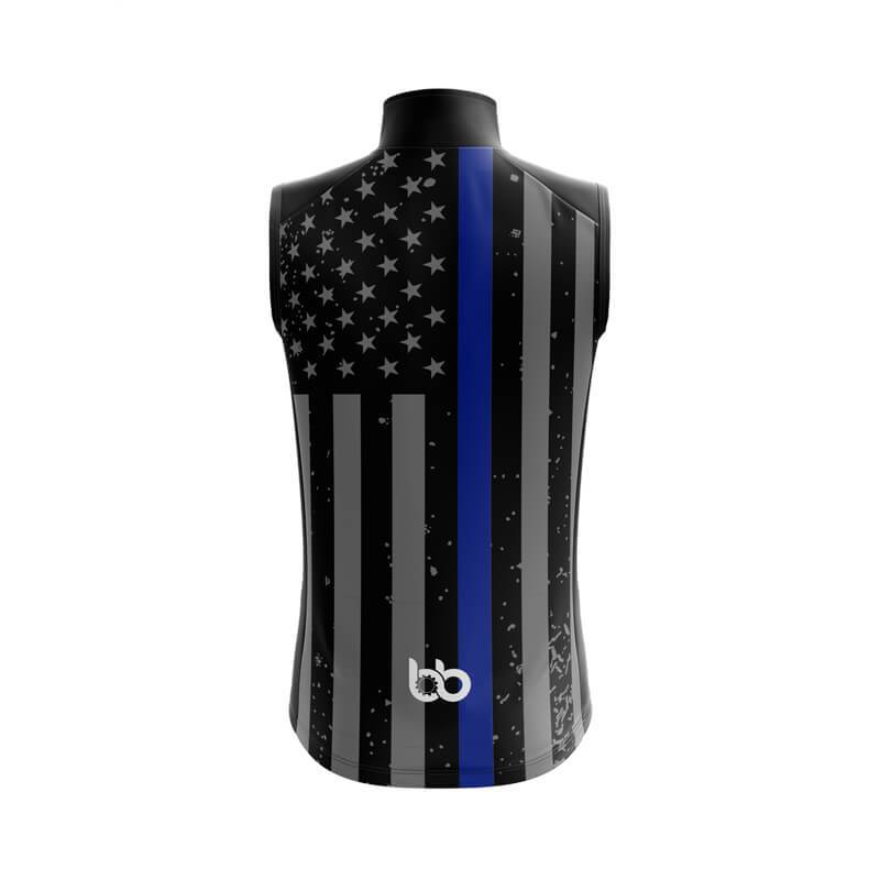 Tactical Thin Blue Line Sleeveless Club Jersey – Bicycle Booth