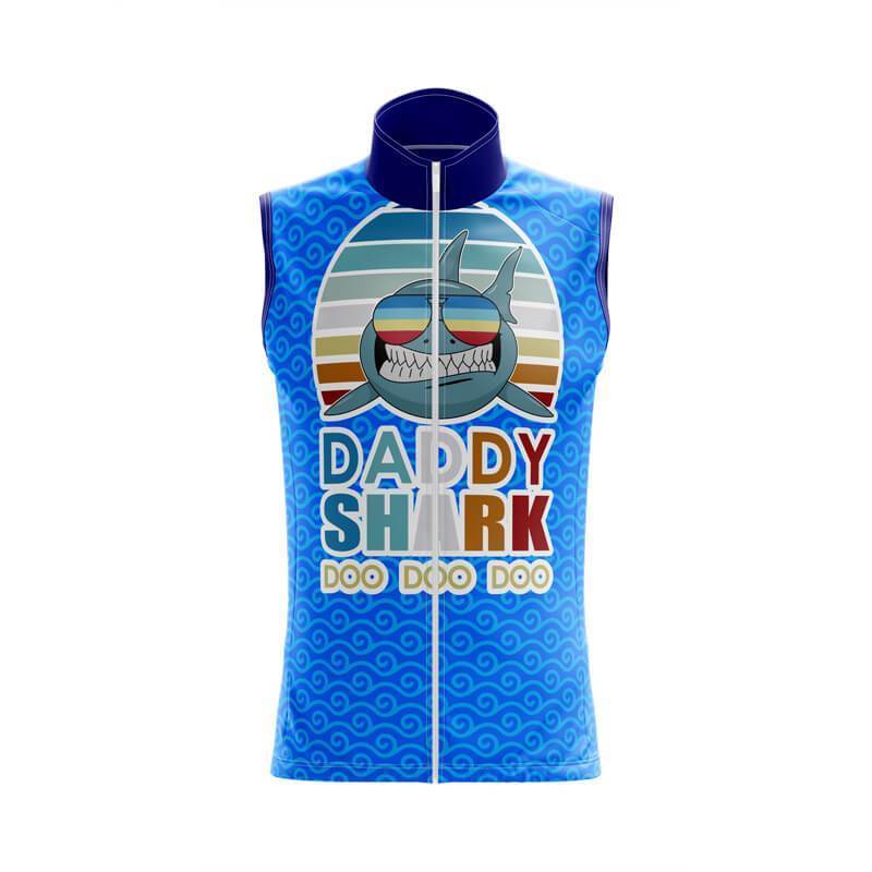 Daddy Shark Sleeveless Jersey – Bicycle Booth